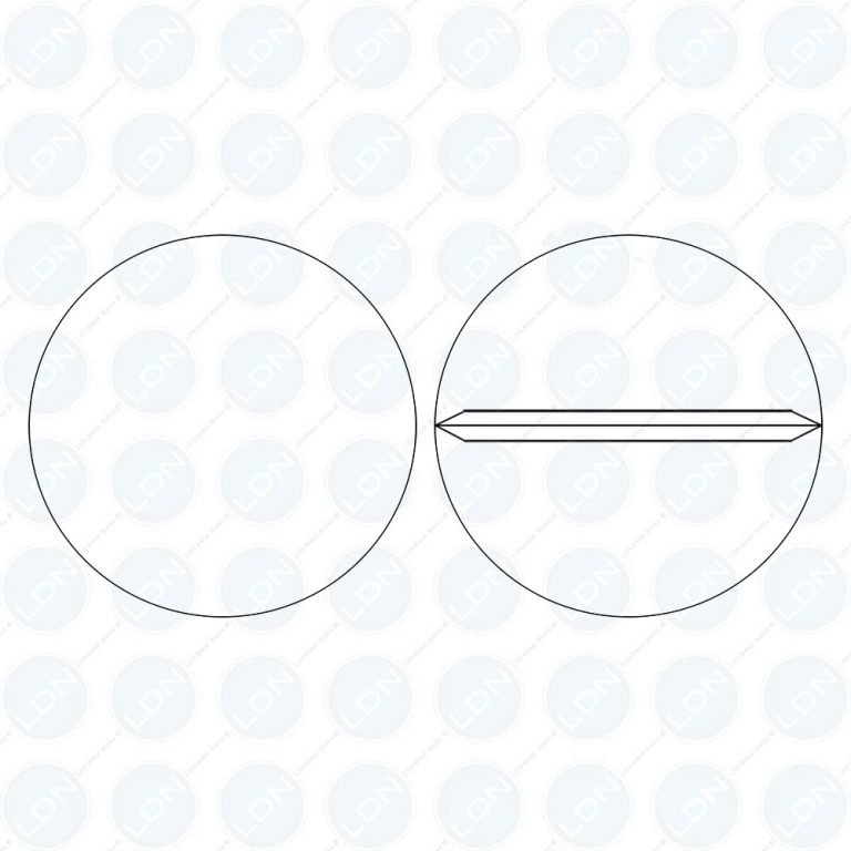 Blank Concave Break Line • TDP Tablet Press Punch Dies & Tooling